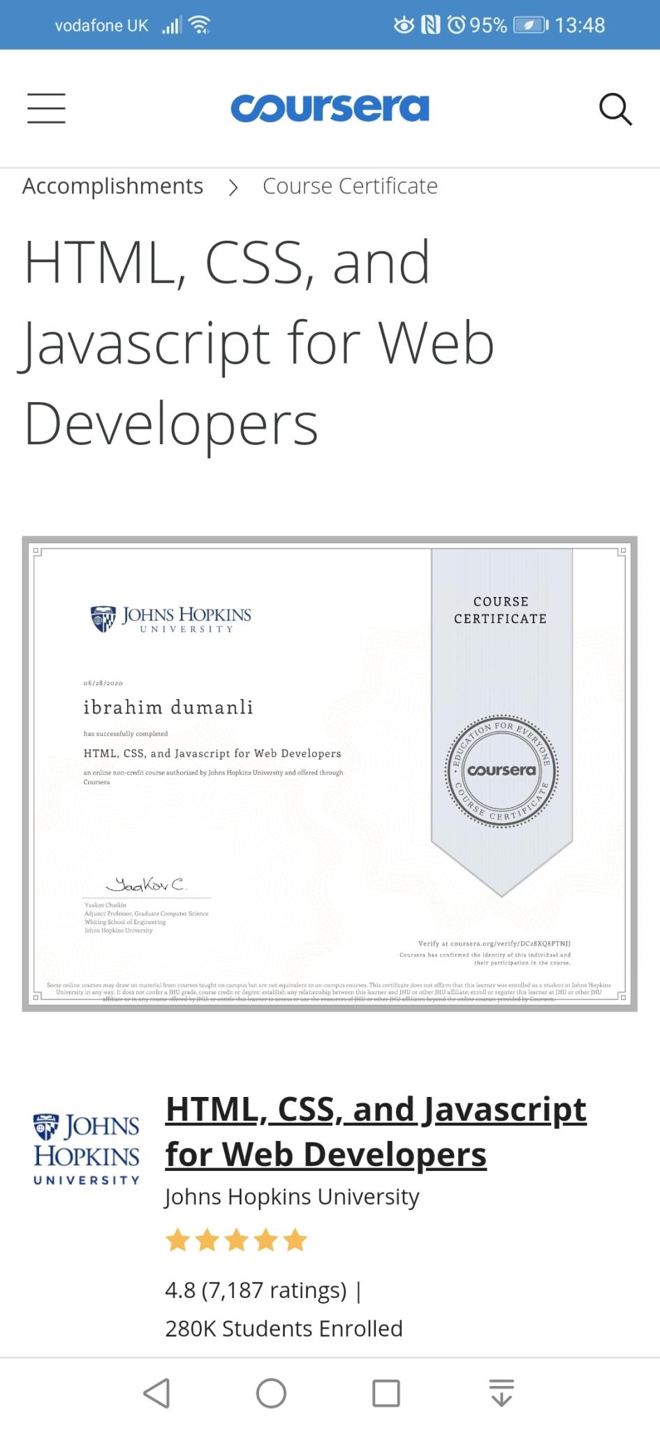 ibrahim dumanli on LinkedIn: #johnshopkinsuniversity ibrahim dumanli on LinkedIn: #johnshopkinsuniversity