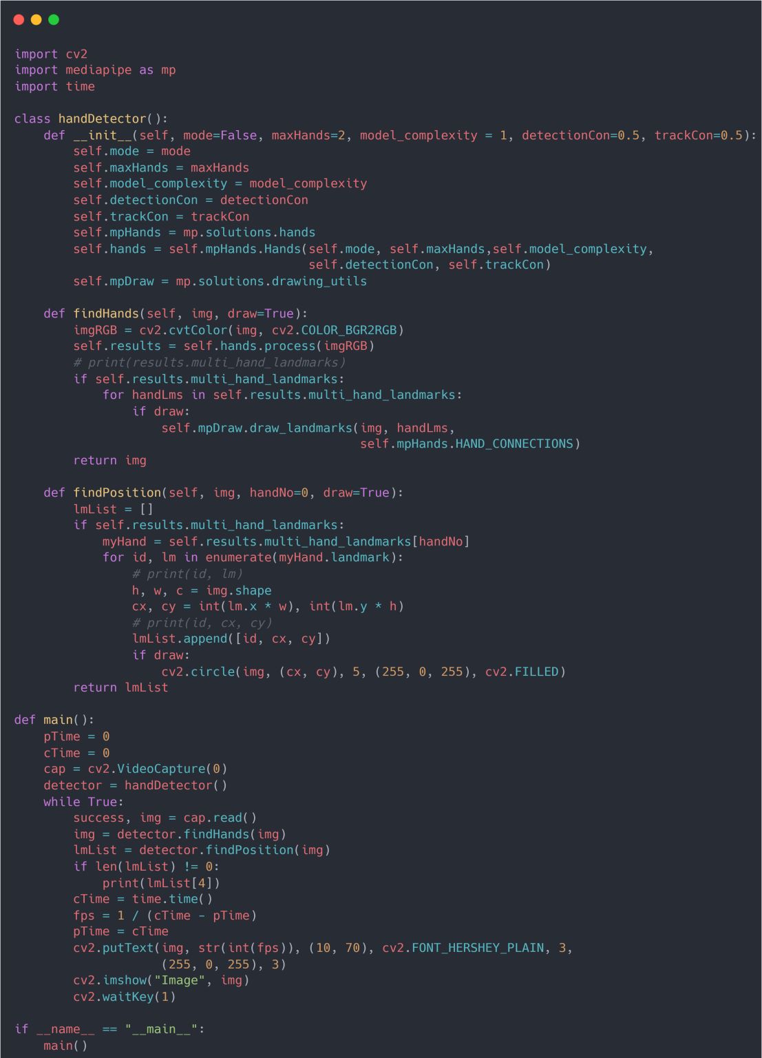 Luis Adrian Contreras Cancino on LinkedIn: #opencv #python #mediapipe # ... Luis Adrian Contreras Cancino on LinkedIn: #opencv #python #mediapipe # ...
