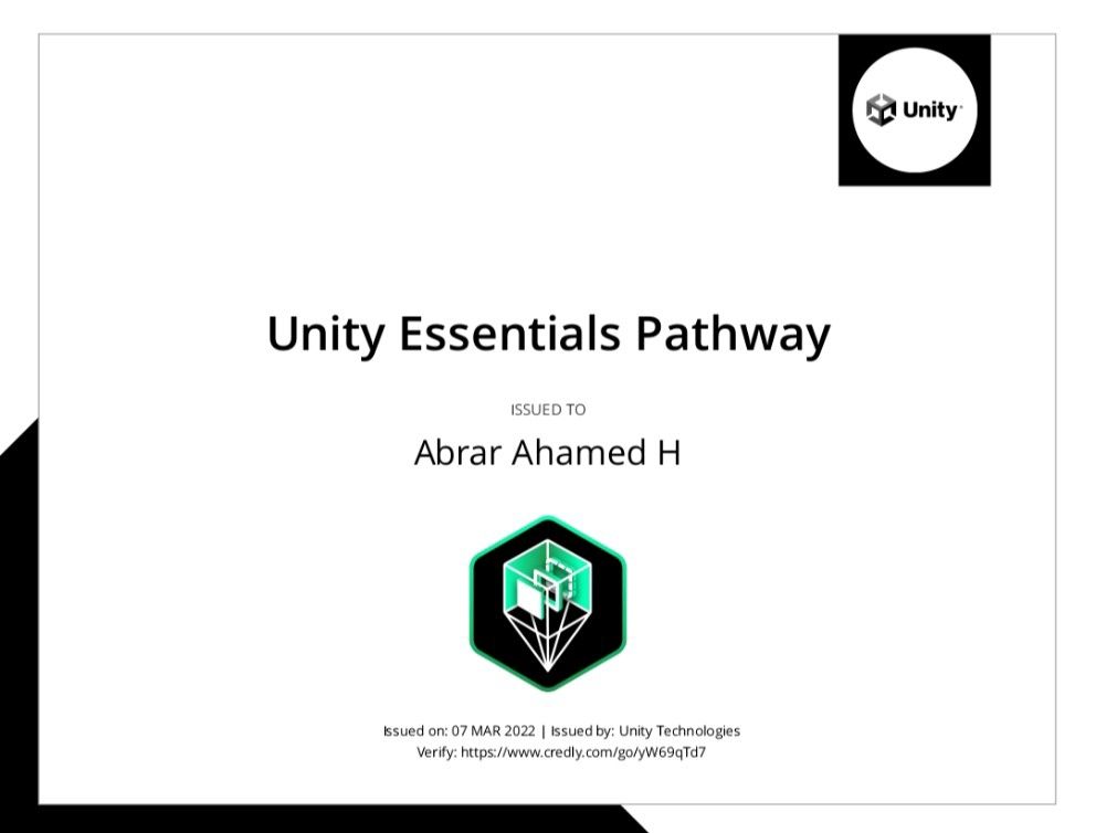 #unity3d #gamedev #creative #beginners | Abrar Ahamed Hasan #unity3d #gamedev #creative #beginners | Abrar Ahamed Hasan