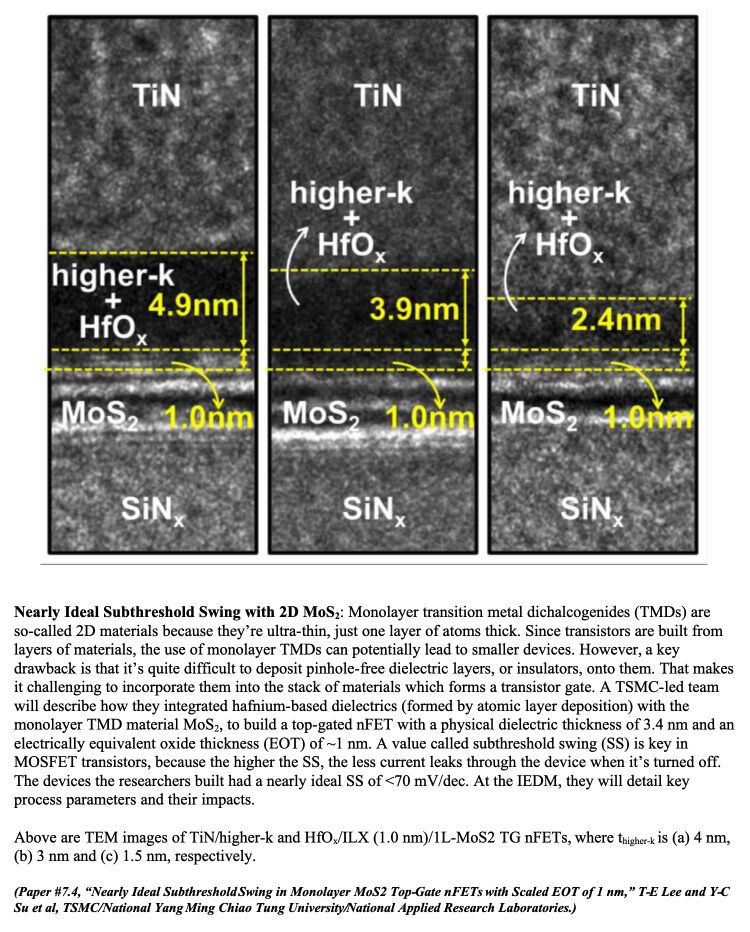 Tsung-En Lee on LinkedIn: #iedm #2dmaterials #tsmc Tsung-En Lee on LinkedIn: #iedm #2dmaterials #tsmc