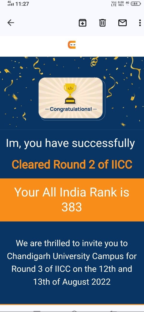Saiteja Ettedi on LinkedIn: #aicte #codingninjas #iicc Saiteja Ettedi on LinkedIn: #aicte #codingninjas #iicc