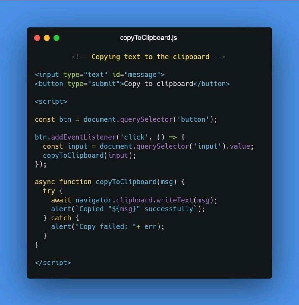 Milad Tech on LinkedIn: #programming #javascript # ... Milad Tech on LinkedIn: #programming #javascript # ...