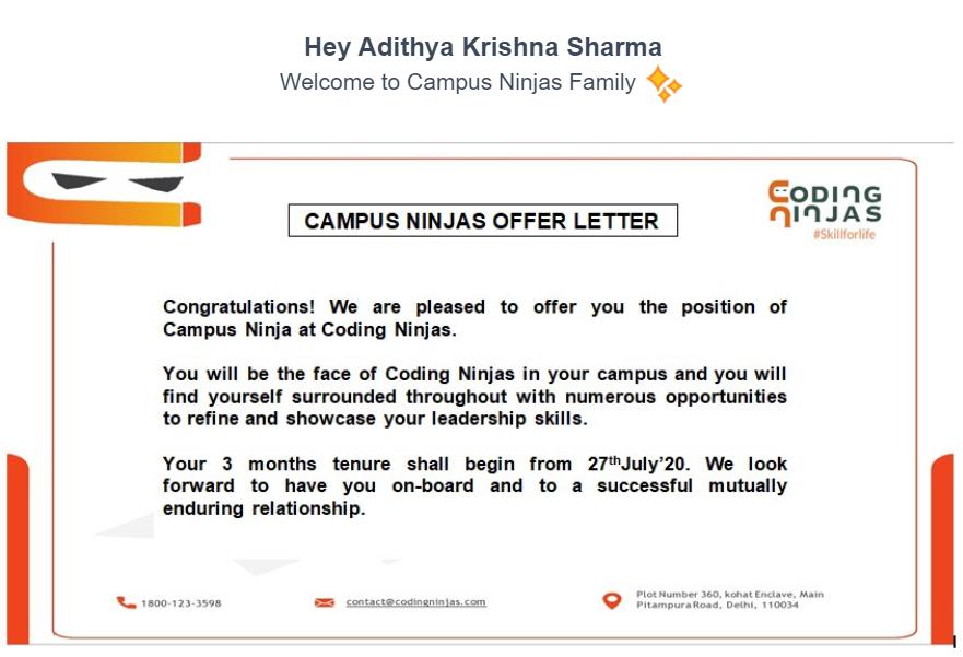 Adithya Krishna S. on LinkedIn: #coding #codingninjas #campusambassador ... Adithya Krishna S. on LinkedIn: #coding #codingninjas #campusambassador ...