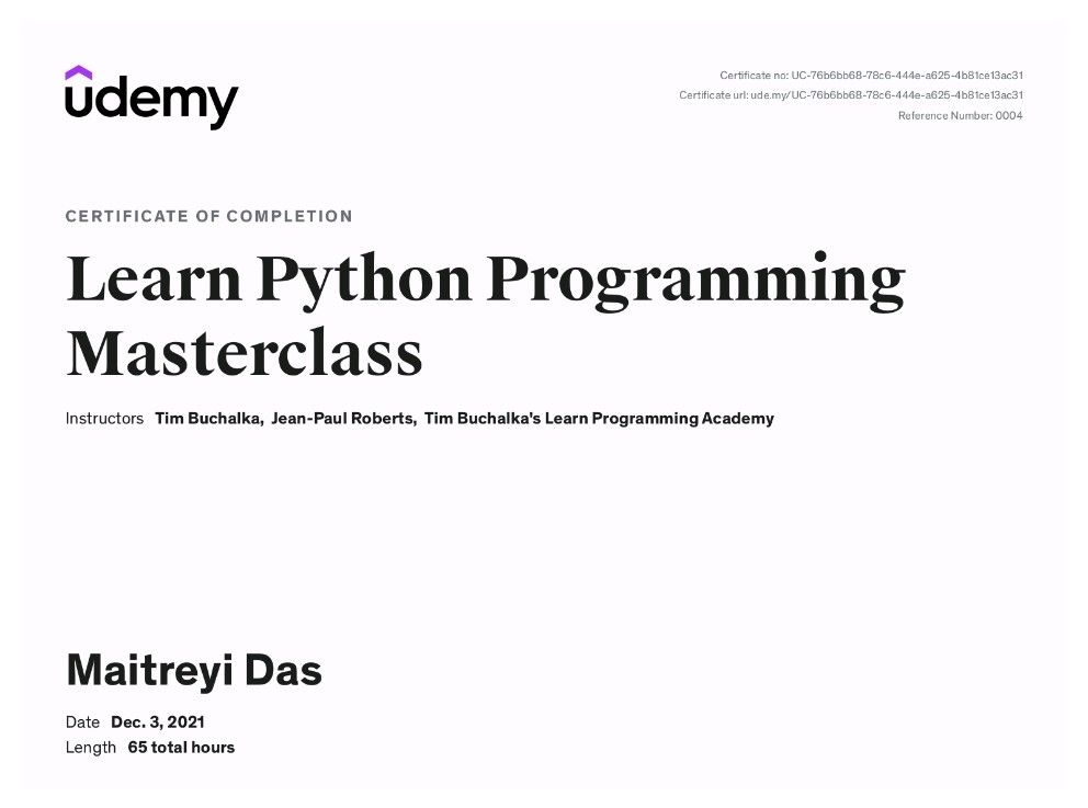 Maitreyi Das on LinkedIn: python programming language Maitreyi Das on LinkedIn: python programming language