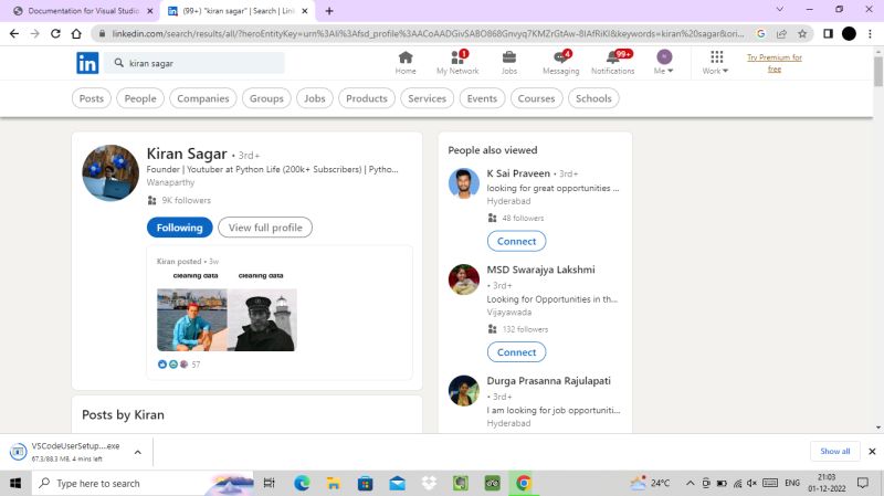 S. Nithish on LinkedIn: #python S. Nithish on LinkedIn: #python