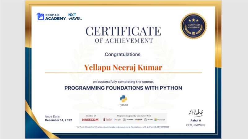 Neeraj Kumar Yellapu na LinkedIn: #python #programming #share # ... Neeraj Kumar Yellapu na LinkedIn: #python #programming #share # ...