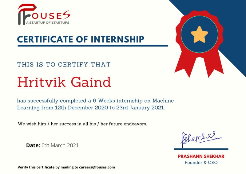 Hritvik Gaind on LinkedIn: #machinelearning #intern #opportunity # ... Hritvik Gaind on LinkedIn: #machinelearning #intern #opportunity # ...