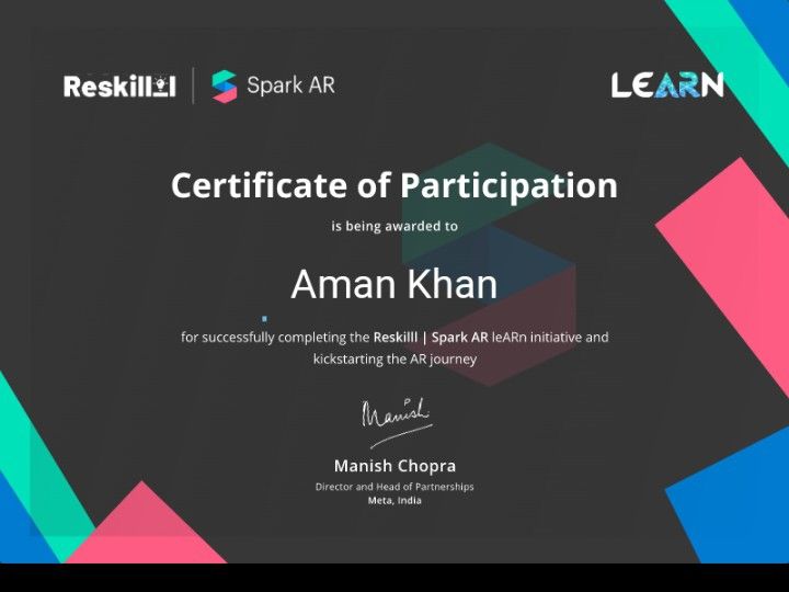 Aman khan on LinkedIn: #meta #reskill #itmgwalior #itmuniversitygwalior ... Aman khan on LinkedIn: #meta #reskill #itmgwalior #itmuniversitygwalior ...