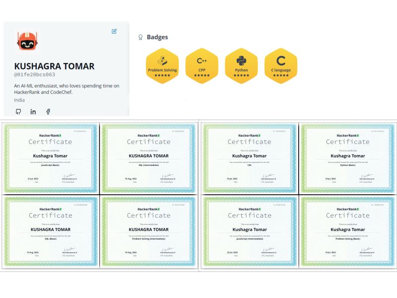 Kushagra Tomar on LinkedIn: #hackerrank #css #javascript # ... Kushagra Tomar on LinkedIn: #hackerrank #css #javascript # ...