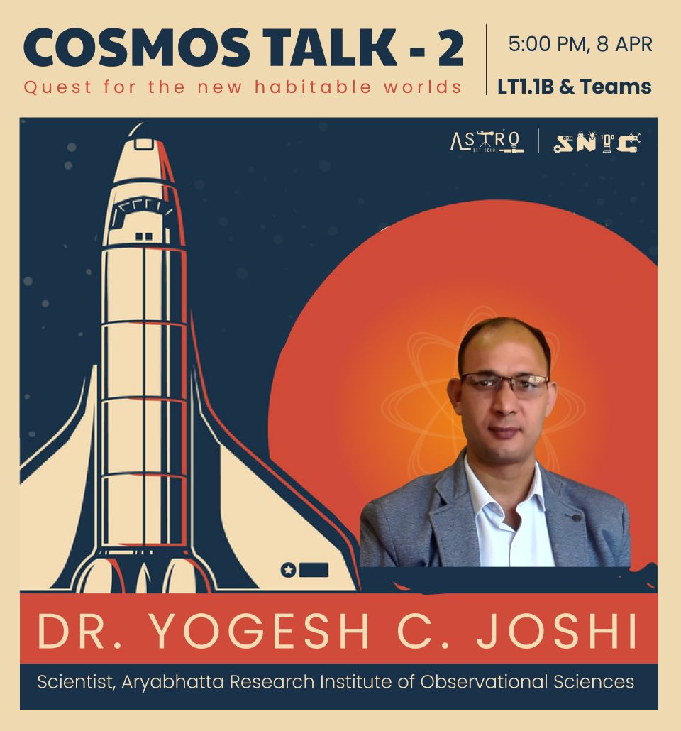 Astronomy Club, IIT (BHU) Varanasi on LinkedIn: Cosmos Talk-2 by Dr ... Astronomy Club, IIT (BHU) Varanasi on LinkedIn: Cosmos Talk-2 by Dr ...
