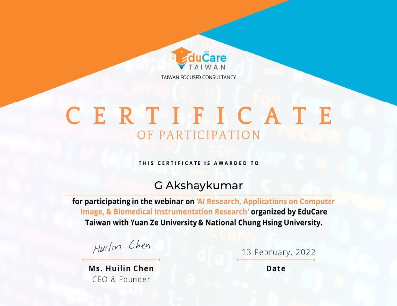 Attended a workshop on AI research and computer image and biomedical ... Attended a workshop on AI research and computer image and biomedical ...