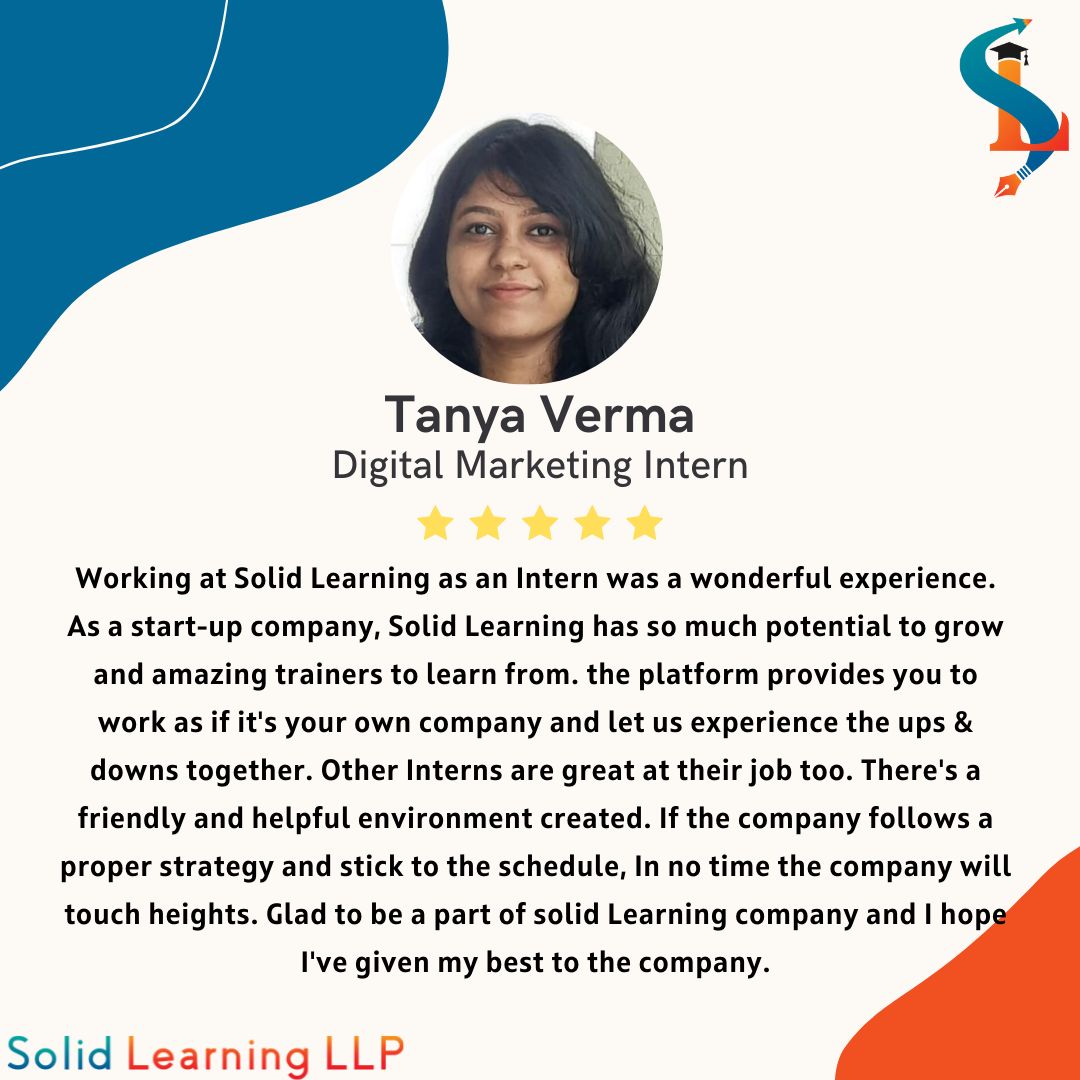 Solid Learning LLP on LinkedIn: #students #feedback #future #learning # ... Solid Learning LLP on LinkedIn: #students #feedback #future #learning # ...