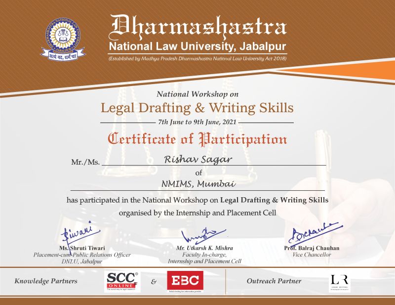 Rishav Sagar on LinkedIn: #workshop #legalknowledge #drafting | 23 comments Rishav Sagar on LinkedIn: #workshop #legalknowledge #drafting | 23 comments