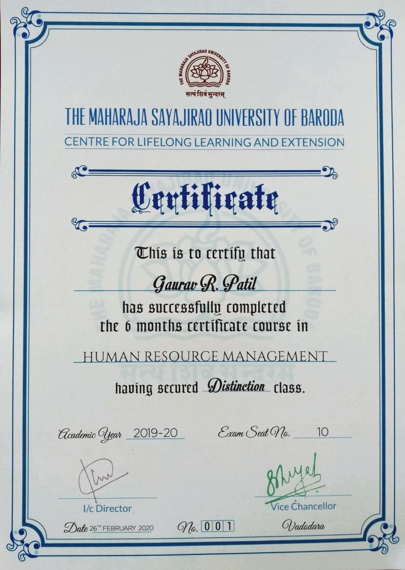 #hrm #themaharajasayajiraouniversityofbaroda | Gaurav Patil #hrm #themaharajasayajiraouniversityofbaroda | Gaurav Patil