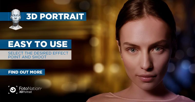 Step up your selfie game with our FotoNation 3D Portrait solution ... Step up your selfie game with our FotoNation 3D Portrait solution ...