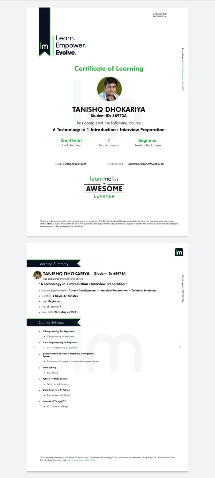 Tanishq Dhokariya on LinkedIn: #c #python #datamining Tanishq Dhokariya on LinkedIn: #c #python #datamining