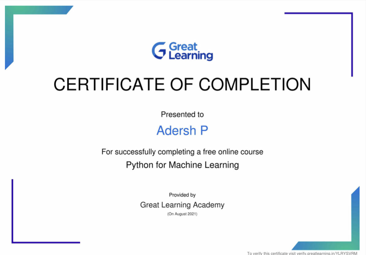 #machinelearning #python #education #mba | Adersh Prasad Nair #machinelearning #python #education #mba | Adersh Prasad Nair