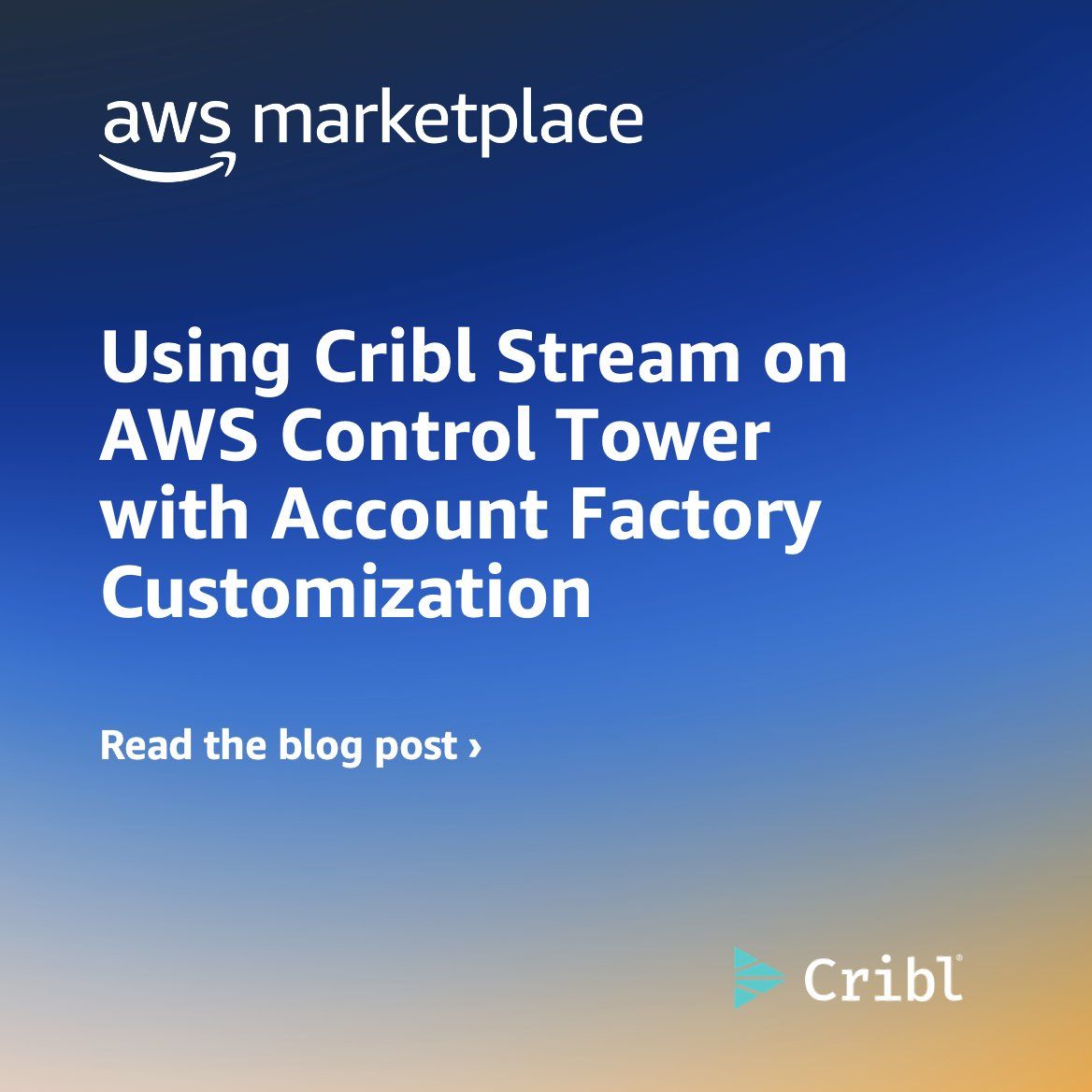 Michael Contreras على LinkedIn: Using Cribl Stream on AWS Control Tower ... Michael Contreras على LinkedIn: Using Cribl Stream on AWS Control Tower ...