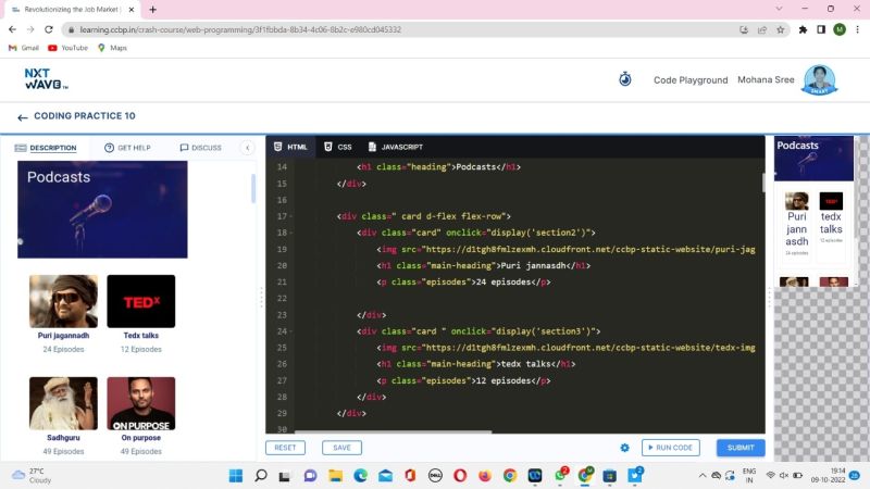 Mohana Sree Katam on LinkedIn: #nxtwavewrap #nxtwave #coding # ... Mohana Sree Katam on LinkedIn: #nxtwavewrap #nxtwave #coding # ...