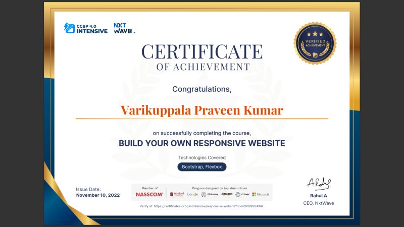 Praveen Kumar Varikuppala on LinkedIn: #responsivewebdesign #html #css ... Praveen Kumar Varikuppala on LinkedIn: #responsivewebdesign #html #css ...