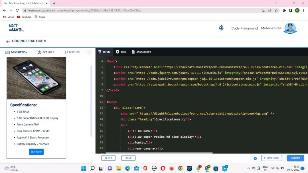 Mohana Sree Katam on LinkedIn: #coding #html #css #fullstackdeveloper # ... Mohana Sree Katam on LinkedIn: #coding #html #css #fullstackdeveloper # ...