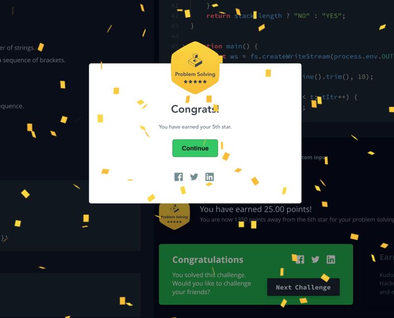 Sifat Haque on LinkedIn: #5stars #hackerrank #problemsolving # ... Sifat Haque on LinkedIn: #5stars #hackerrank #problemsolving # ...