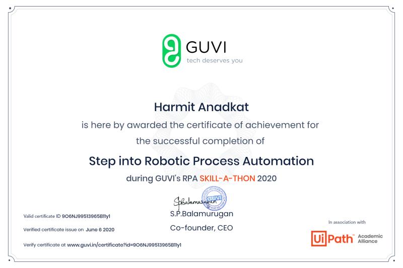 Harmit Anadkat on LinkedIn: #robotic_automation #repetitive_stuff # ... Harmit Anadkat on LinkedIn: #robotic_automation #repetitive_stuff # ...
