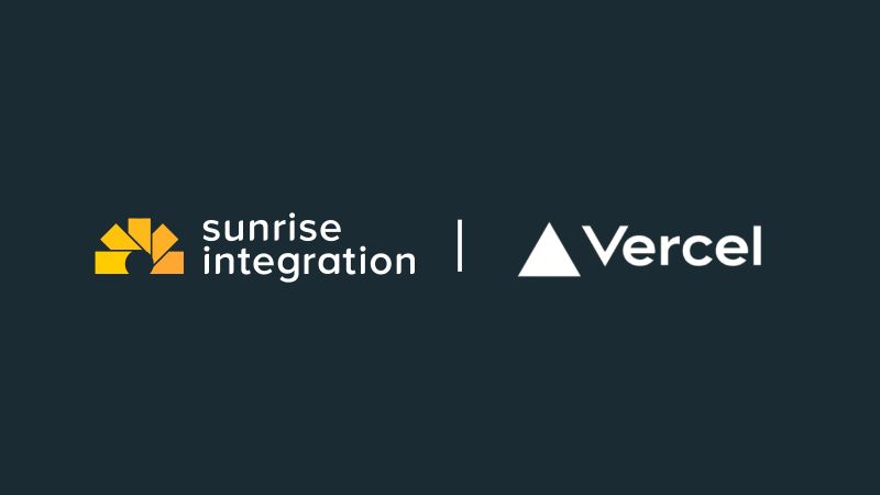 Sunrise Integration on LinkedIn: #vercel #frontenddevelopment #frontenddev Sunrise Integration on LinkedIn: #vercel #frontenddevelopment #frontenddev