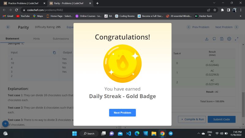 Rohith kumar Reddy on LinkedIn: #codechef #codechallenge #python # ... Rohith kumar Reddy on LinkedIn: #codechef #codechallenge #python # ...