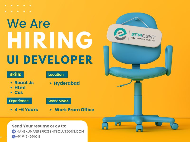 Sandeepthi Raj on LinkedIn: #uideveloper #hiring Sandeepthi Raj on LinkedIn: #uideveloper #hiring