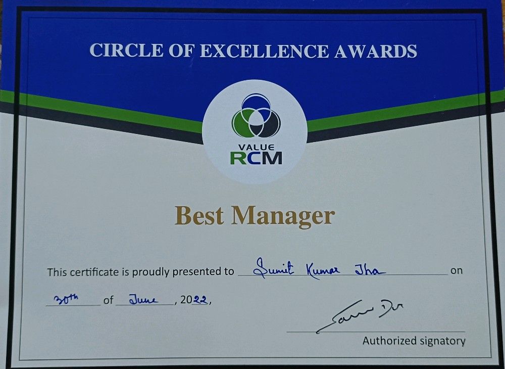 Sumit Jha on LinkedIn: #rewarded #best #manager Sumit Jha on LinkedIn: #rewarded #best #manager
