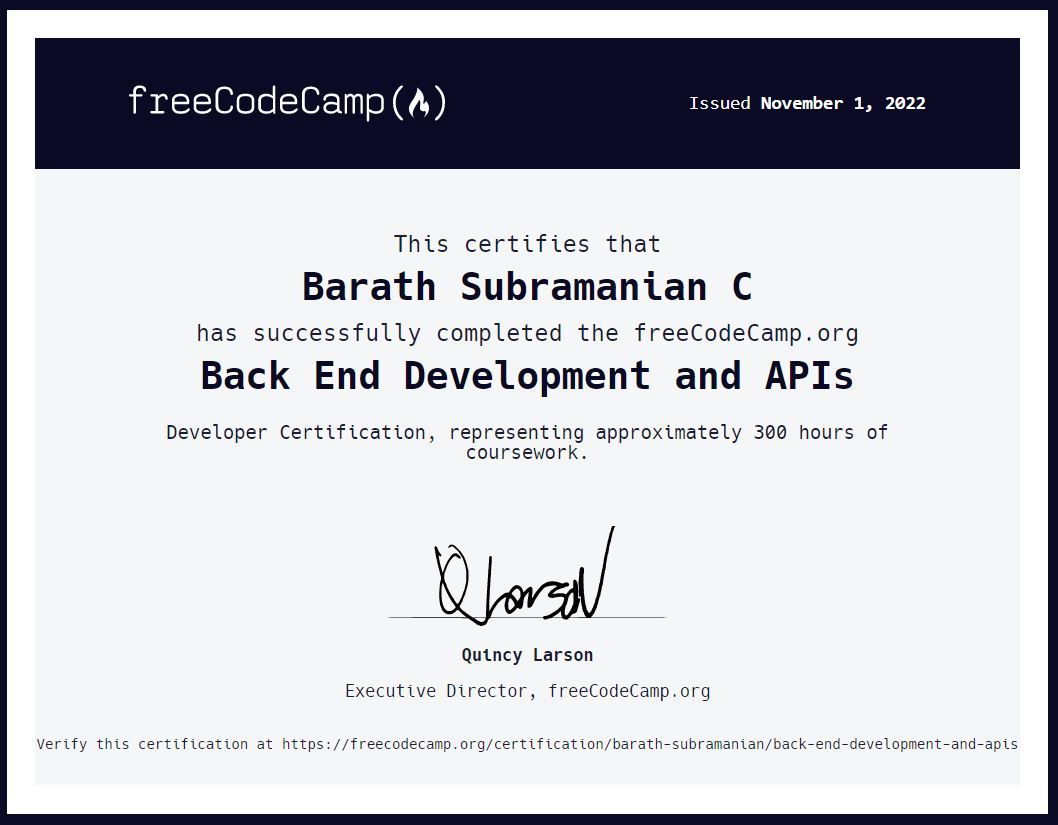Barath Subramanian on LinkedIn: #nodejs #javascript #mongodb #expressjs ... Barath Subramanian on LinkedIn: #nodejs #javascript #mongodb #expressjs ...
