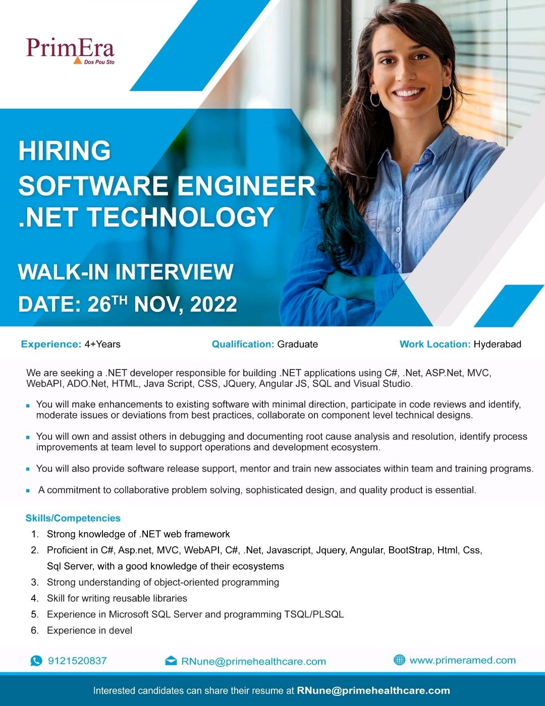 Sridevi Menon on LinkedIn: #dotnetdeveloper #dotnetjobs Sridevi Menon on LinkedIn: #dotnetdeveloper #dotnetjobs