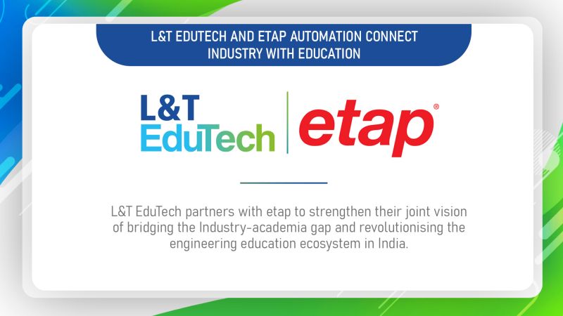 Anbuthambi B on LinkedIn: L&T EduTech and ETAP Automation Connect ... Anbuthambi B on LinkedIn: L&T EduTech and ETAP Automation Connect ...