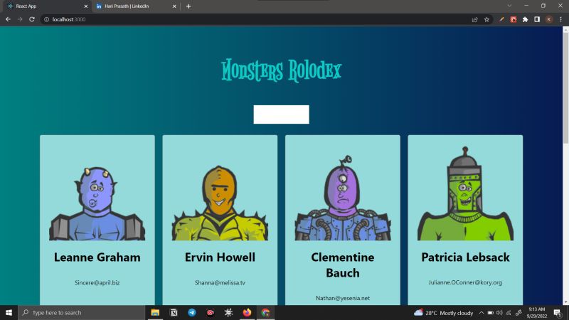 Hari Prasath on LinkedIn: #react #javascript #project # ... Hari Prasath on LinkedIn: #react #javascript #project # ...