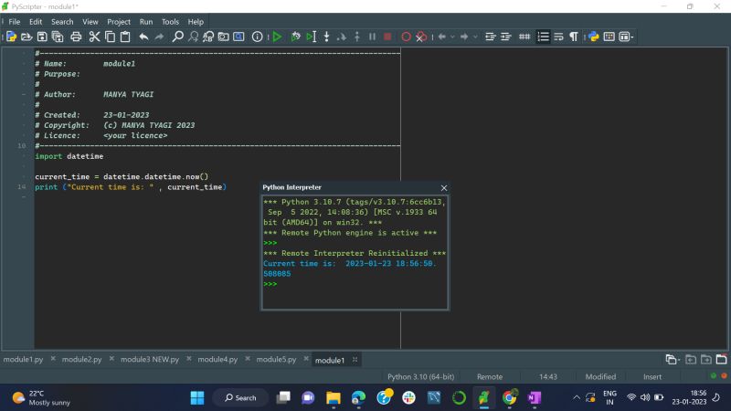 Manya Tyagi on LinkedIn: #python #importdate #pythonprogramming # ... Manya Tyagi on LinkedIn: #python #importdate #pythonprogramming # ...