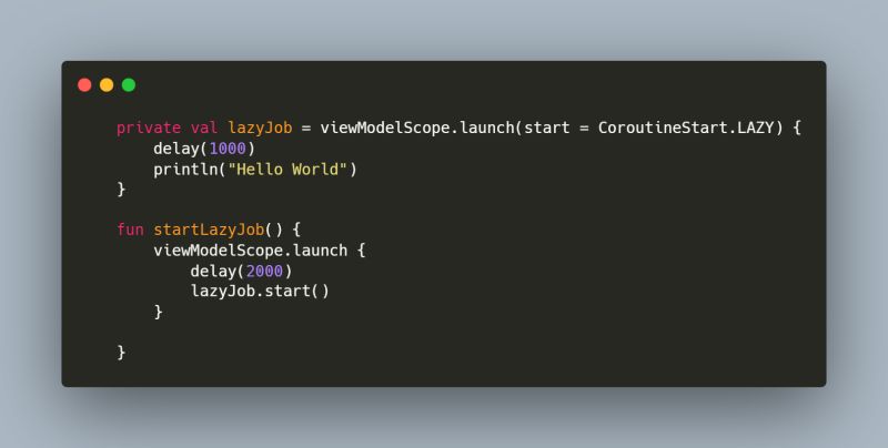 Hassan Mohammed on LinkedIn: You can create a coroutine that you can ... Hassan Mohammed on LinkedIn: You can create a coroutine that you can ...
