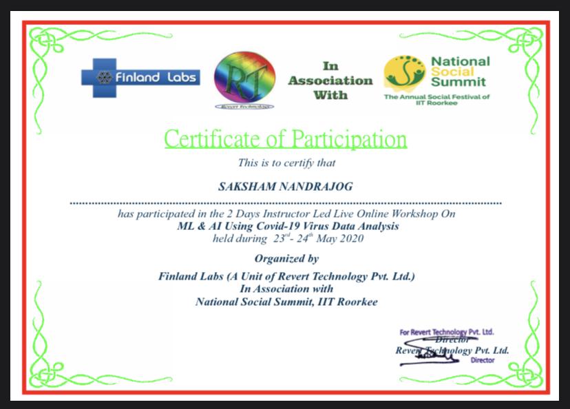 Saksham Nandrajog on LinkedIn: #python #artificialintelligence # ... Saksham Nandrajog on LinkedIn: #python #artificialintelligence # ...