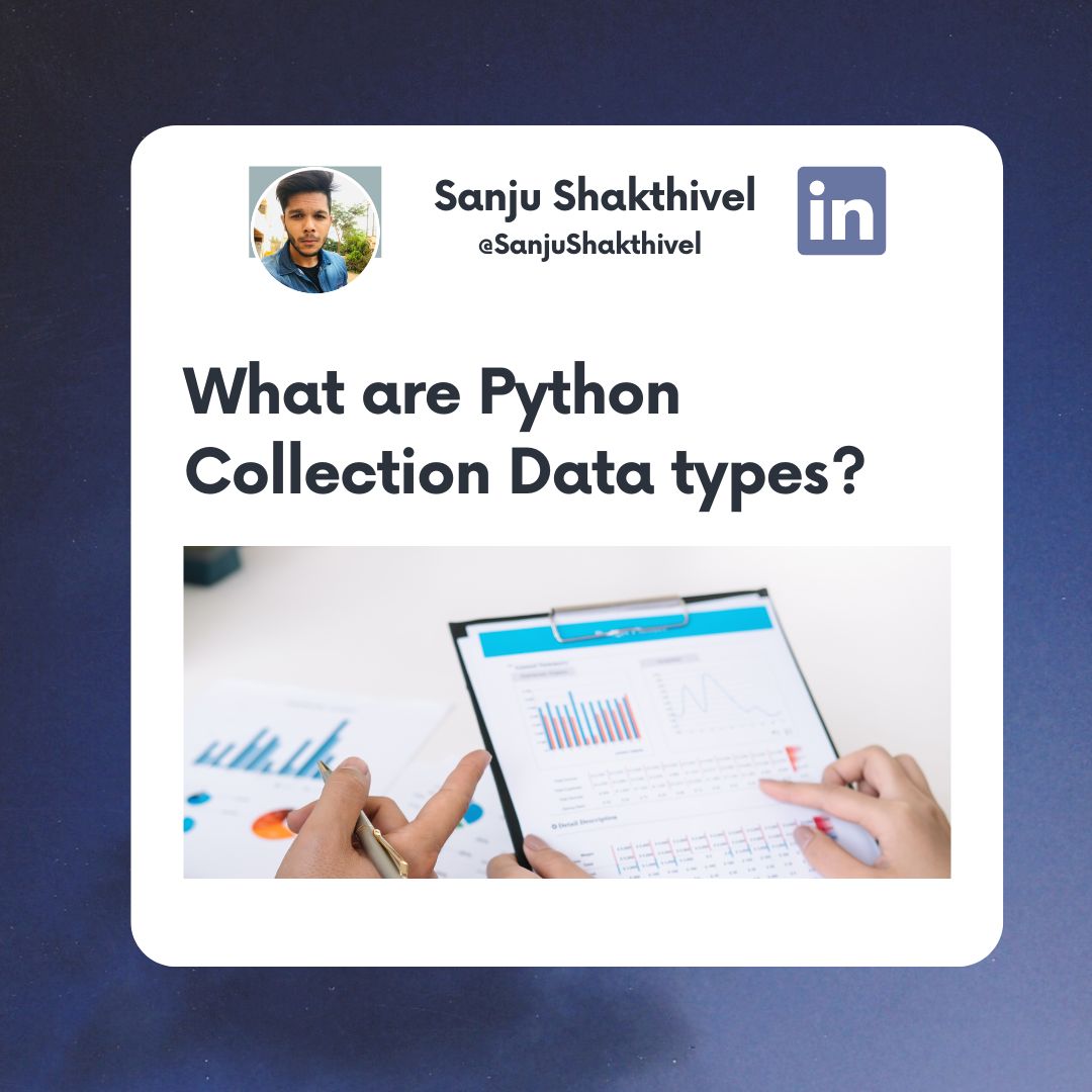 Sanju Shakthivel on LinkedIn: #python #pythonprogramming #pythoncoding ... Sanju Shakthivel on LinkedIn: #python #pythonprogramming #pythoncoding ...