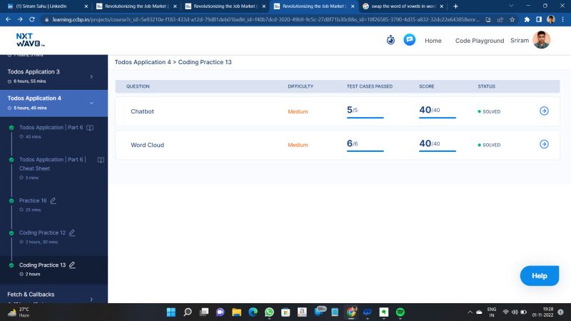 Sriram Sahu on LinkedIn: #day76 #100daysofcodechallenge ... Sriram Sahu on LinkedIn: #day76 #100daysofcodechallenge ...