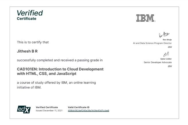 Jithesh B R on LinkedIn: #clouddevelopment #html #css #javascript # ... Jithesh B R on LinkedIn: #clouddevelopment #html #css #javascript # ...