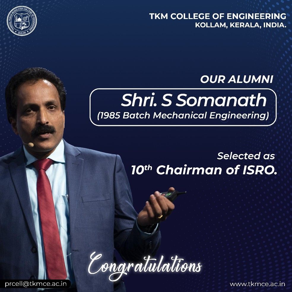 TKM College of Engineering on LinkedIn: #isro #tkmce # ... TKM College of Engineering on LinkedIn: #isro #tkmce # ...