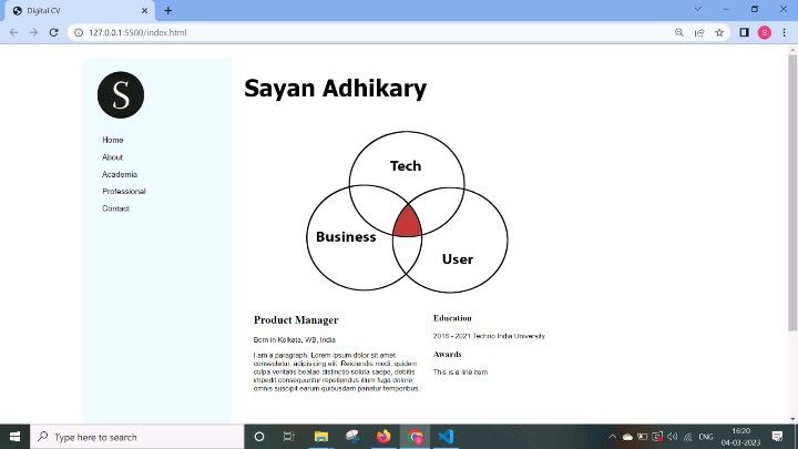 Sayan Adhikary on LinkedIn: #html5 #css #learning #productmanagement Sayan Adhikary on LinkedIn: #html5 #css #learning #productmanagement