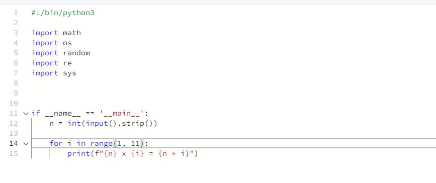 Angel Roman on LinkedIn: HackerRank 30 Days of Code Day 5: Loops Task ... Angel Roman on LinkedIn: HackerRank 30 Days of Code Day 5: Loops Task ...