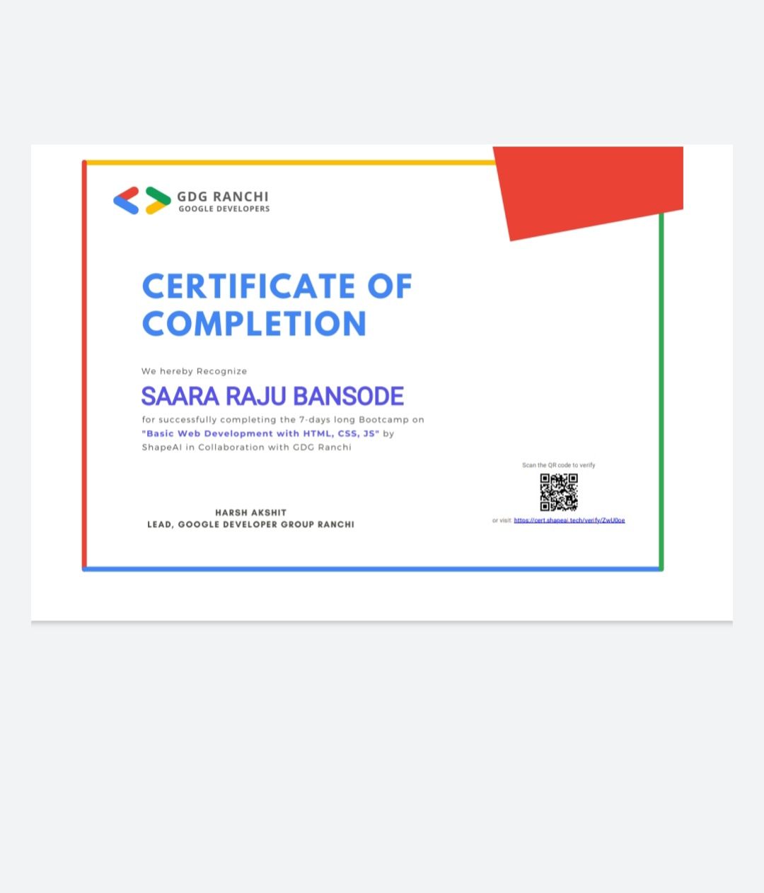 Saara Bansode on LinkedIn: #html #css #webdevelopment #programming # ... Saara Bansode on LinkedIn: #html #css #webdevelopment #programming # ...