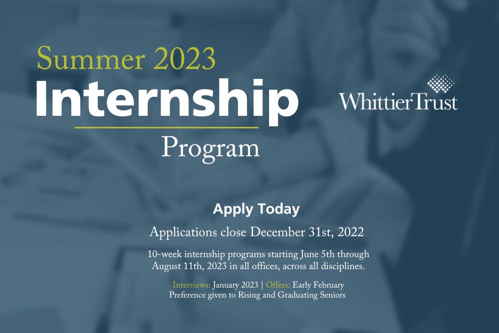 Nick Momyer, CAIA on LinkedIn: Whittier Trust Careers | Performance ... Nick Momyer, CAIA on LinkedIn: Whittier Trust Careers | Performance ...