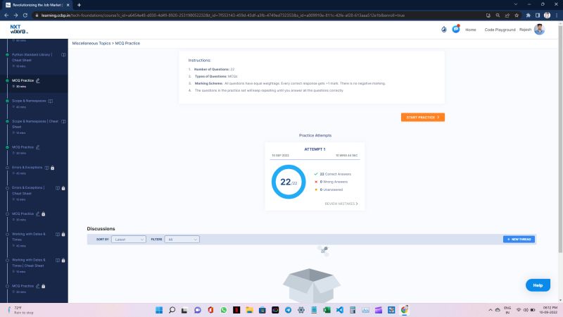 Rajesh Pyla on LinkedIn: #day56 #python #coding #nxtwave #ccbp Rajesh Pyla on LinkedIn: #day56 #python #coding #nxtwave #ccbp
