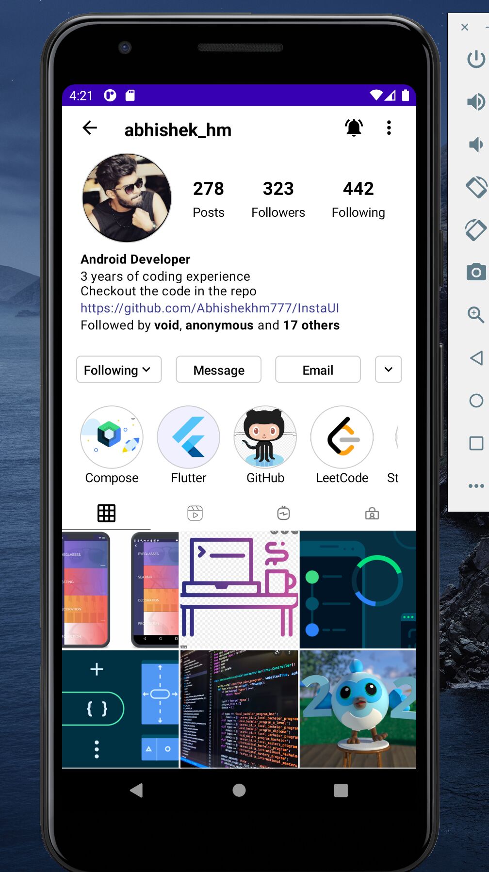 Abhishek HM on LinkedIn: #android #ui #kotlin #jetpackcompose Abhishek HM on LinkedIn: #android #ui #kotlin #jetpackcompose