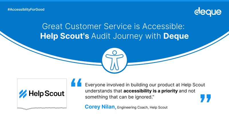Deque Systems - APAC auf LinkedIn: Great Customer Service is Accessible ... Deque Systems - APAC auf LinkedIn: Great Customer Service is Accessible ...