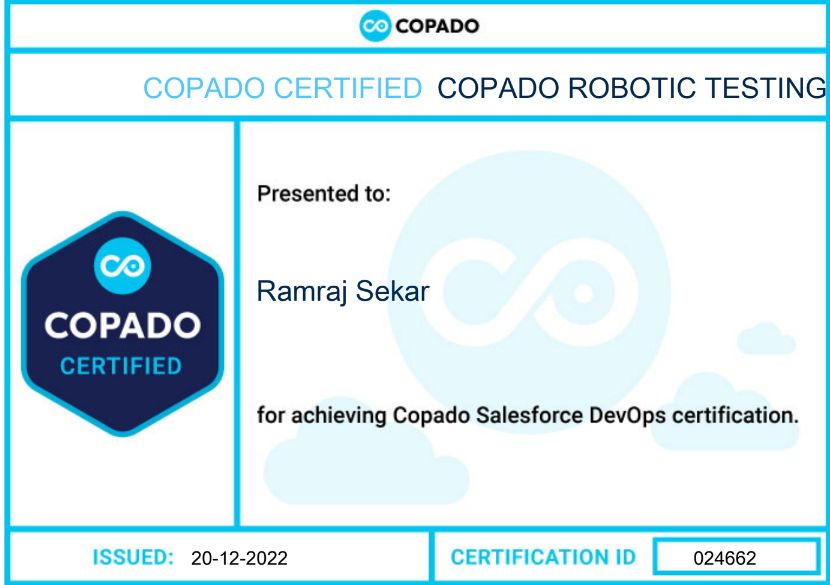 Ramraj Sekar on LinkedIn: #learning #automation #automationtesting Ramraj Sekar on LinkedIn: #learning #automation #automationtesting